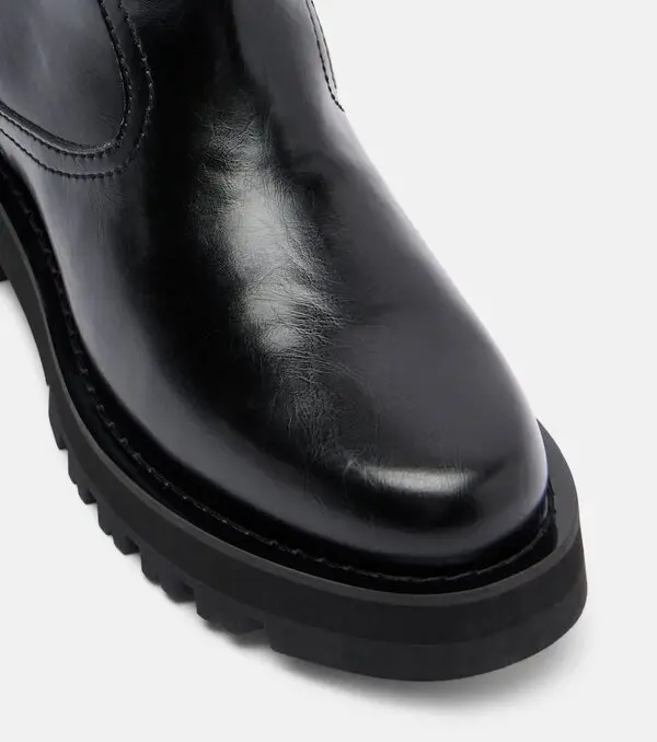 GANNI Studs Ankle Boots - Black