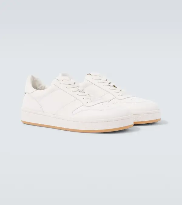 GIANVITO ROSSI Slam Leather Sneakers