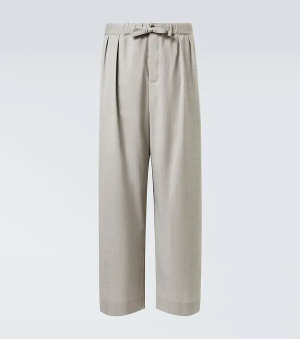 Loewe Wool Wide-leg Trousers