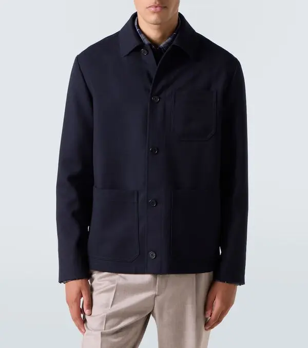 SLOWEAR Virgin Wool Field Jacket