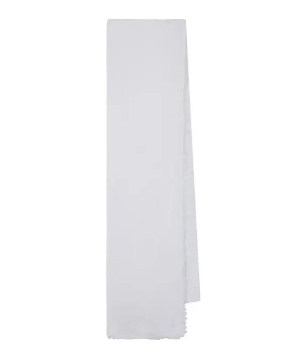 TOTEME Cotton Scarf - White
