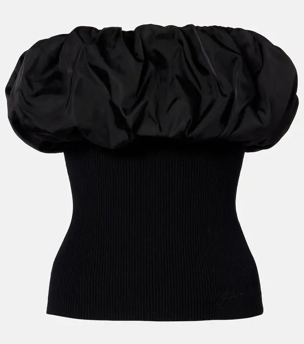GANNI Draped Top