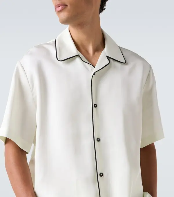 JIL SANDER Oversized Bowling Shirt