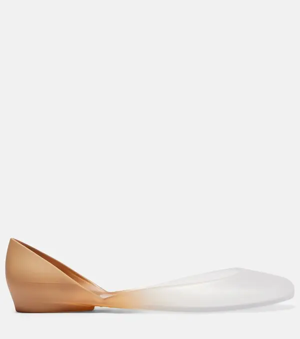 Christopher Esber Baja Ballerina Flats - Transparent