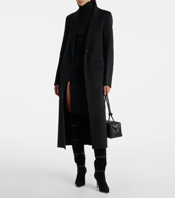 GIANVITO ROSSI Cuissard 85 Suede Knee-high Boots