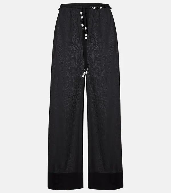 SIR. Azura Wide-leg Pants - Black