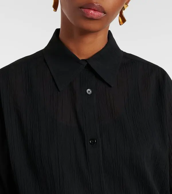 TOTEME Cropped Cotton Shirt