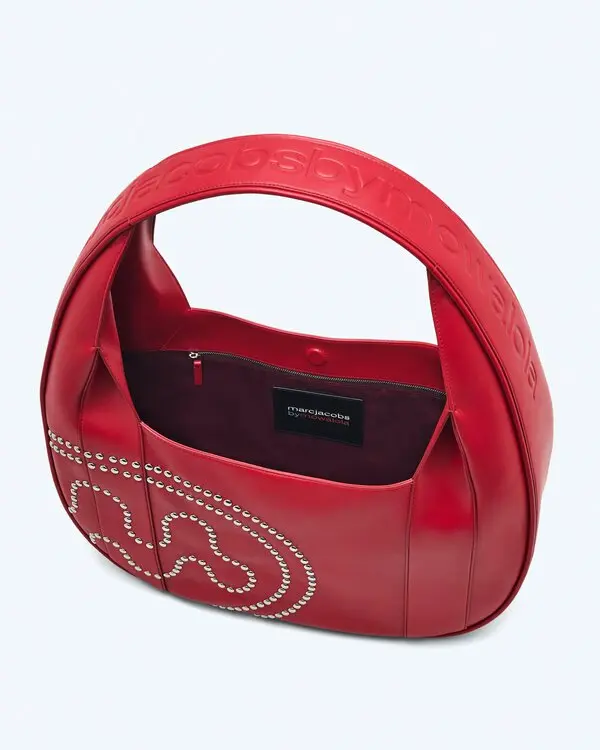 Marc Jacobs The Mowalola Xl Circle Bag - Cherry | Editorialist