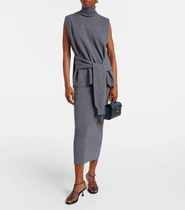 Savette Symmetry Leather Tote