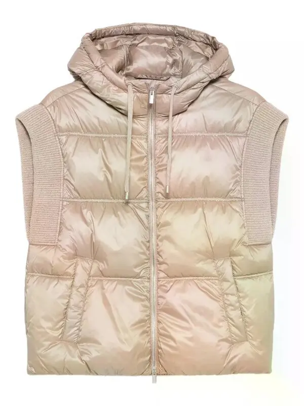 Peserico Hooded Quilted Vest