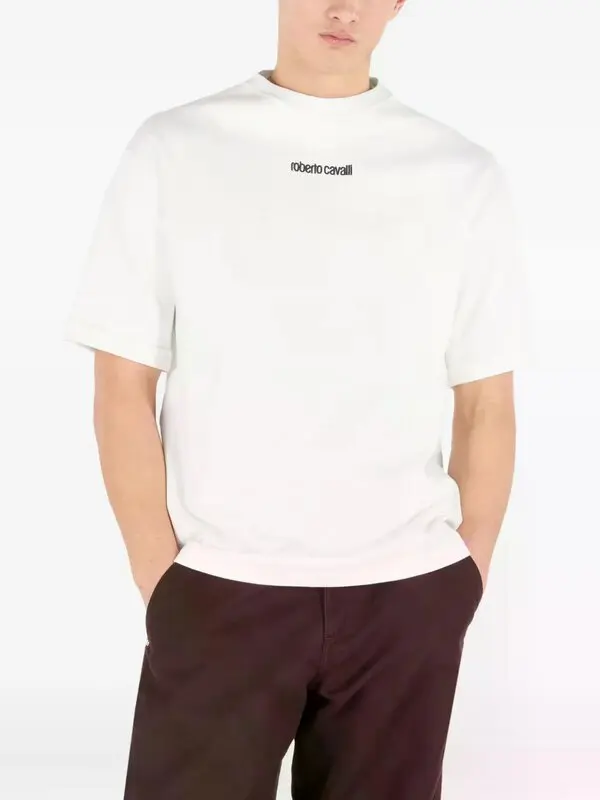 Roberto Cavalli Logo-detail T-shirt