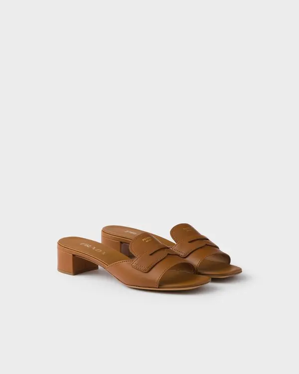 Prada Leather Sandals