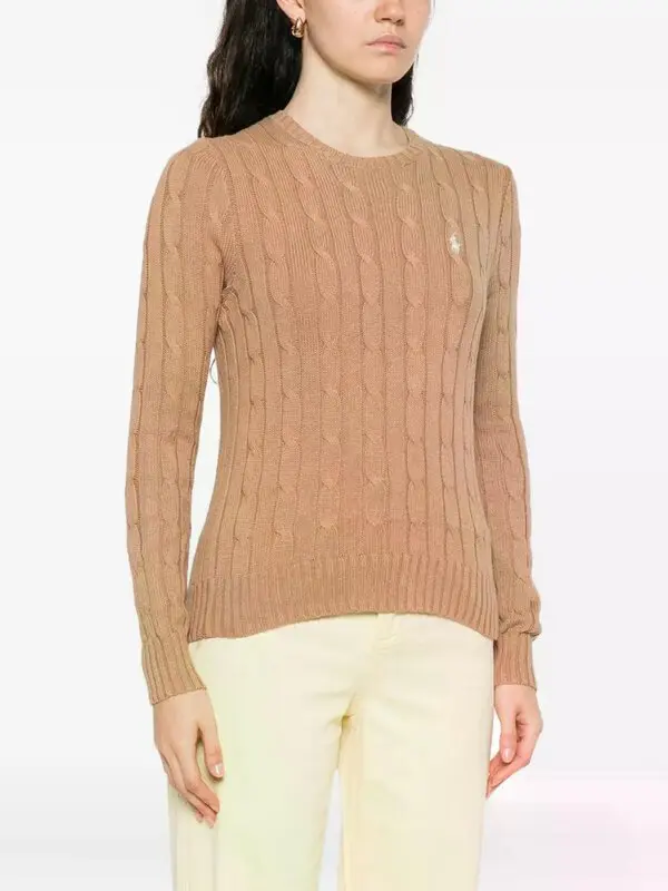 Polo Ralph Lauren Cable-knit Sweater - Brown