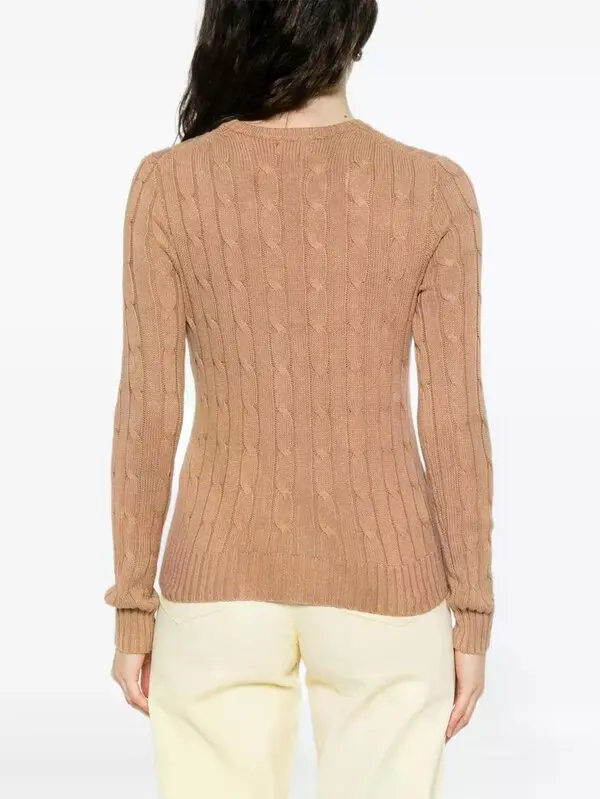 Polo Ralph Lauren Cable-knit Sweater - Brown