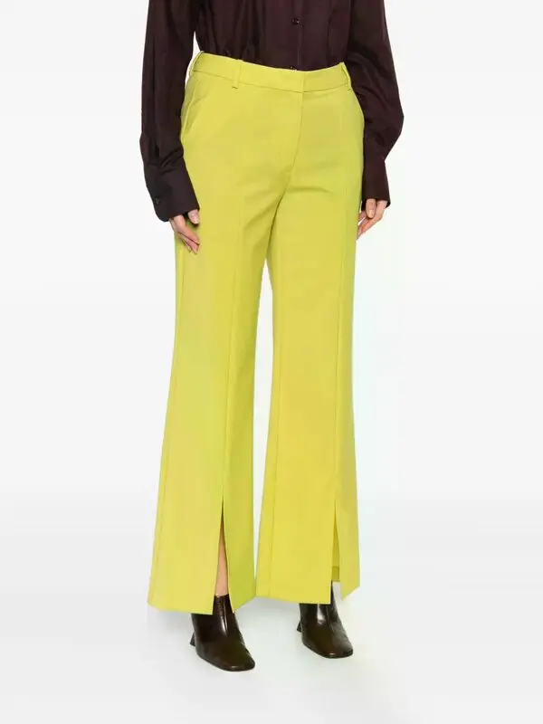 Marc O'polo Split-hem Straight Leg Trousers