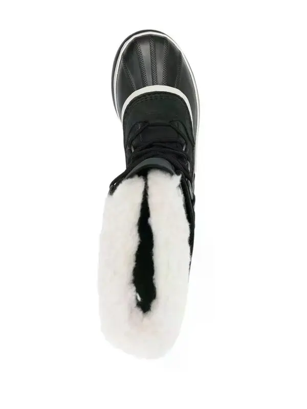 Sorel Caribou Lace-up Snow Boots - Black