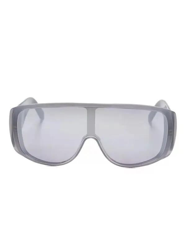 MAISON MARGIELA Rectangle-framed Sunglasses - Grey