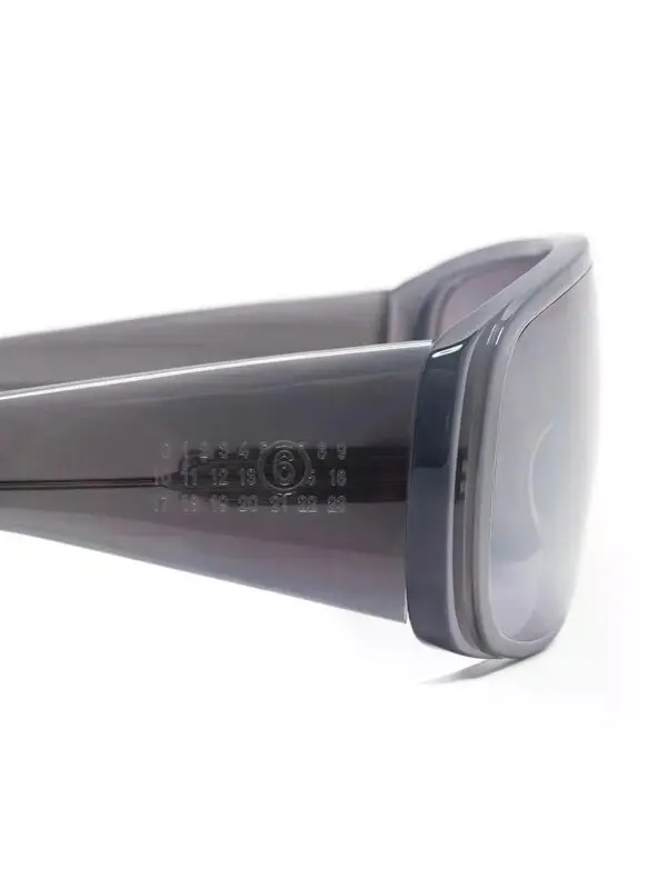 MAISON MARGIELA Rectangle-framed Sunglasses