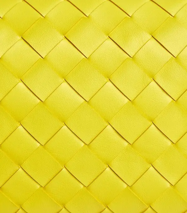 Bottega Veneta Leather Loop Cross-body Bag - Yellow