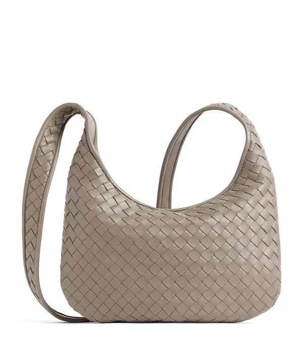 Bottega Veneta Small Veneto Cross-body Bag - Grey
