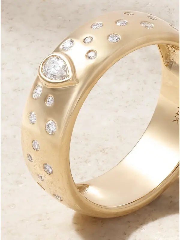 ROXANNE FIRST Cigar Constellation Diamond Ring