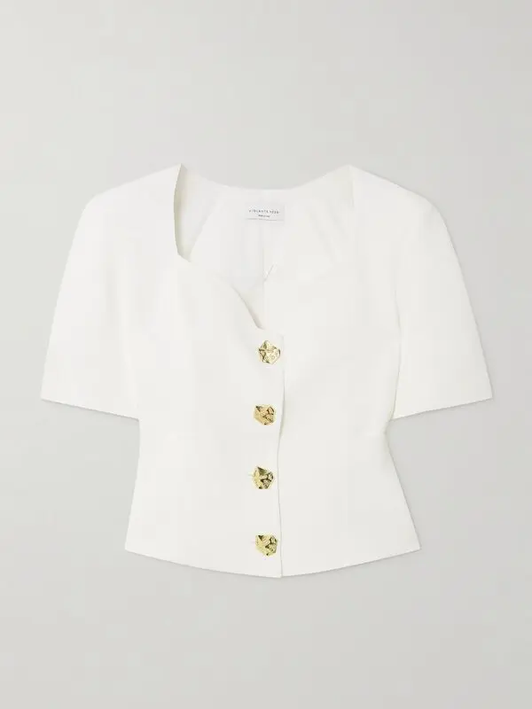 VIOLANTE NESSI Serrier Crepe Blouse