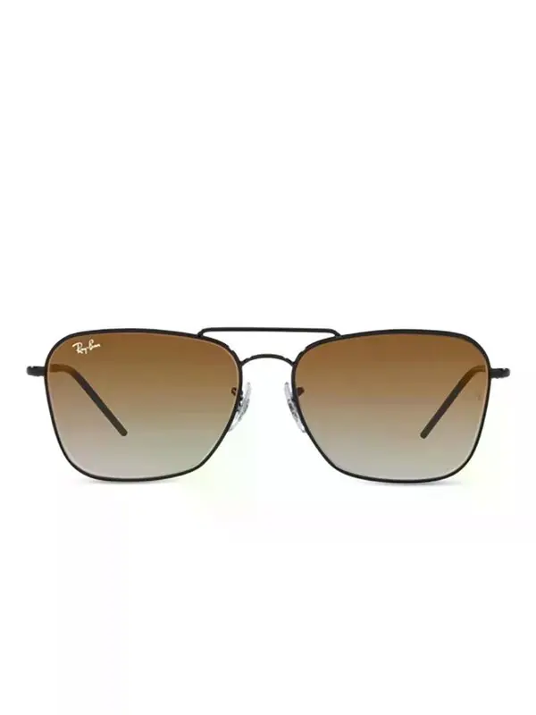 Ray-ban Caravan Square-frame Sunglasses - Black