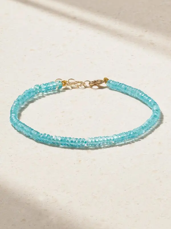 Jia Jia 14-karat Apatite Bracelet - Gold