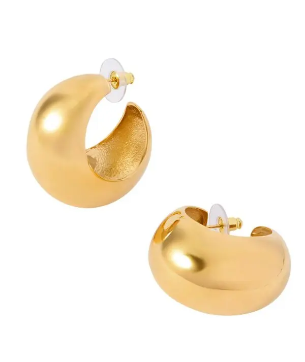 MARANT ETOILE Tone Hoop Earrings - Gold