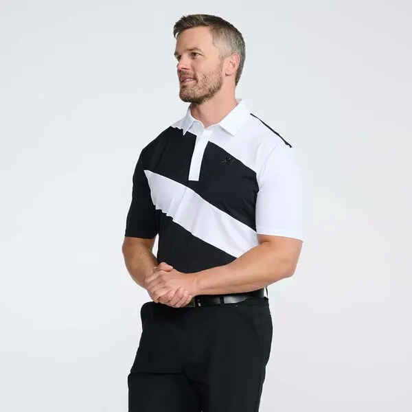 PXG Diagonal Stripe Polo