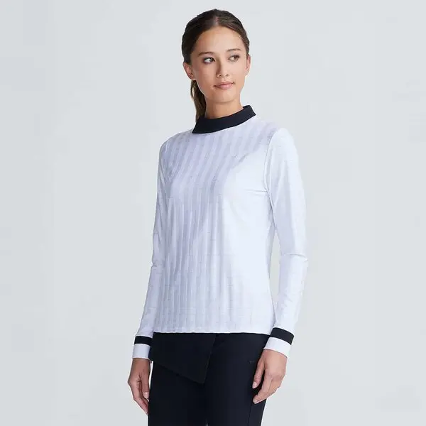 PXG Asymmetric Mock Neck Pullover