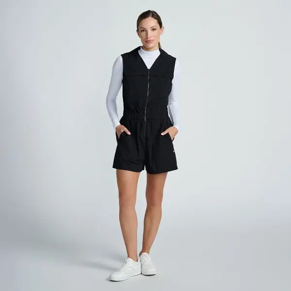 PXG Sleeveless Romper - Black