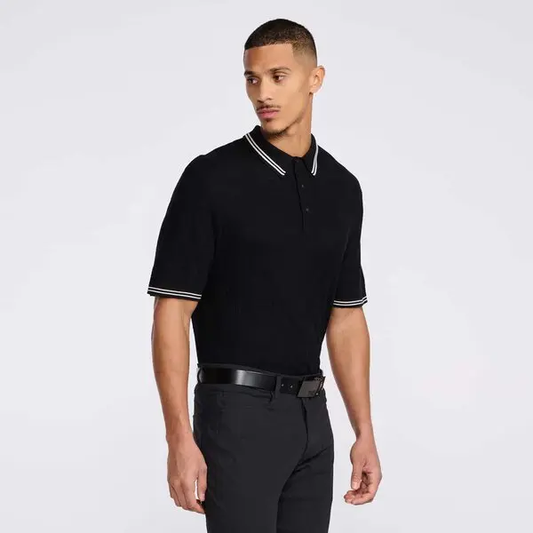 PXG Multi-logo Jacquard Knitted Polo