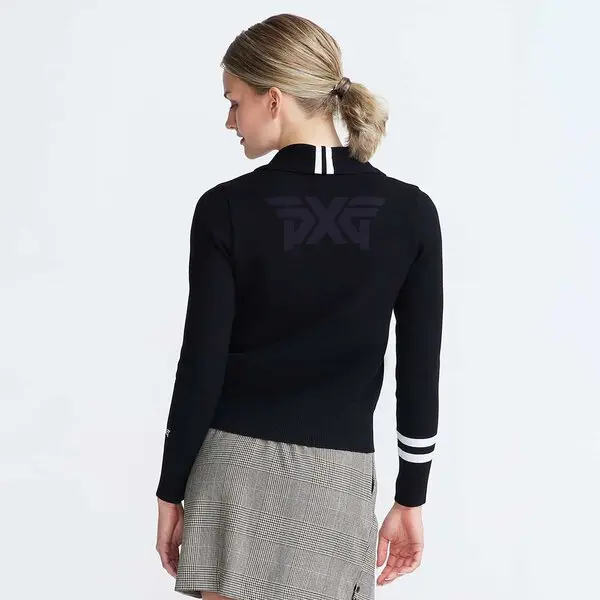PXG Rolled Collar Cardigan