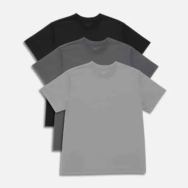 PXG Signature T-shirt 3-pack - Black/grey