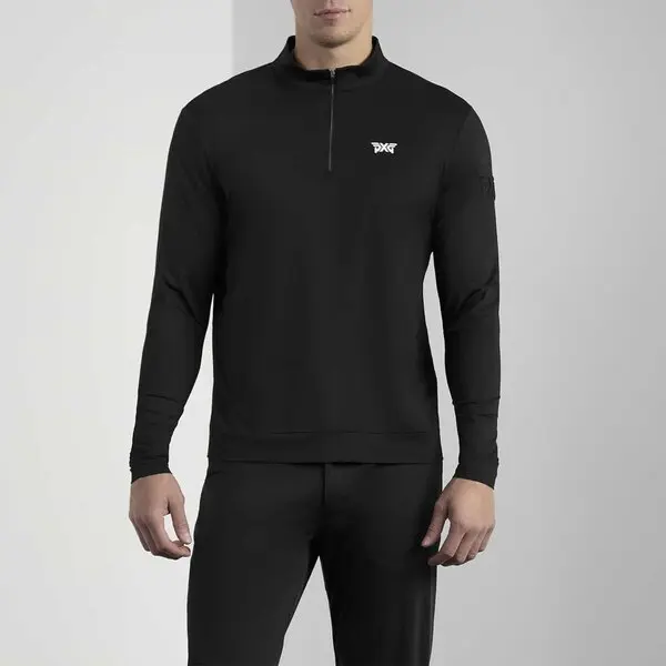 PXG Essential Quarter-zip Pullover - Black