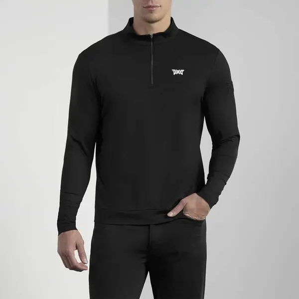 PXG Essential Quarter-zip Pullover - Black