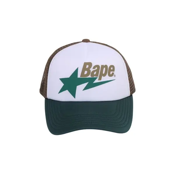 A BATHING APE Sta Mesh Cap - Green
