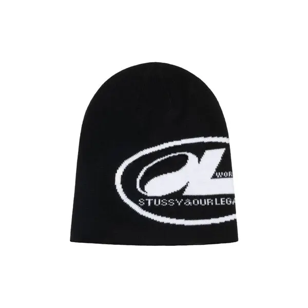 StÜssy X Our Legacy Work Shop Oval Skullcap - Black