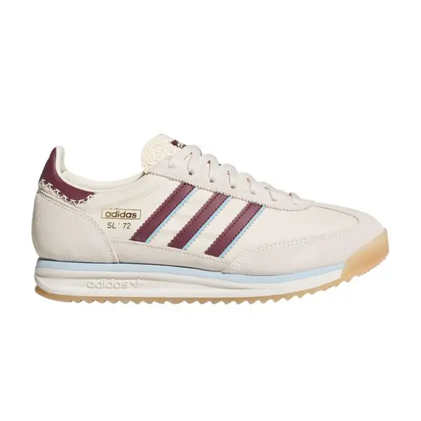 Adidas Sl72 Rs 'chevron Stitch Pack' Sneakers - Cream
