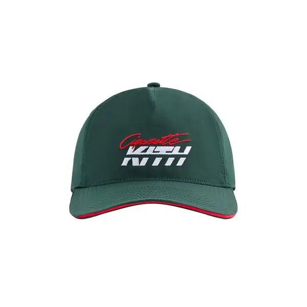 Kith For Cigarette Wrinkle Nylon Bay Speed Low Pinch Crown Cap - Green