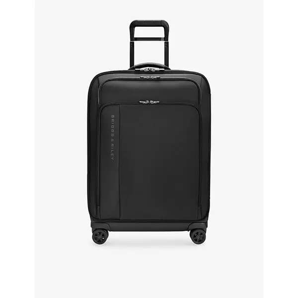 Briggs & Riley Zdx Medium Expandable Four-wheel Woven Suitcase 66cm - Black