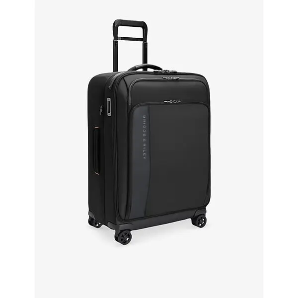 Briggs & Riley Zdx Medium Expandable Four-wheel Woven Suitcase 66cm - Black