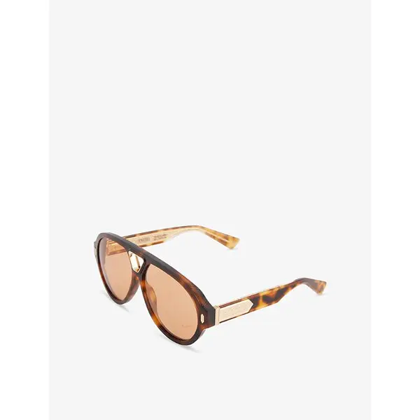 Amiri Aviator-frame Acetate Sunglasses
