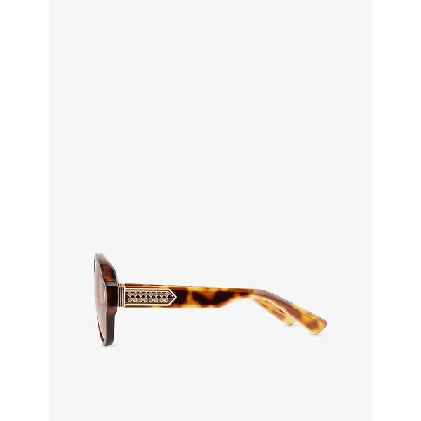 Amiri Aviator-frame Acetate Sunglasses