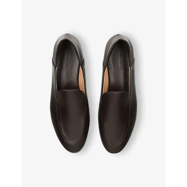 Dear Frances Giio Leather Loafers