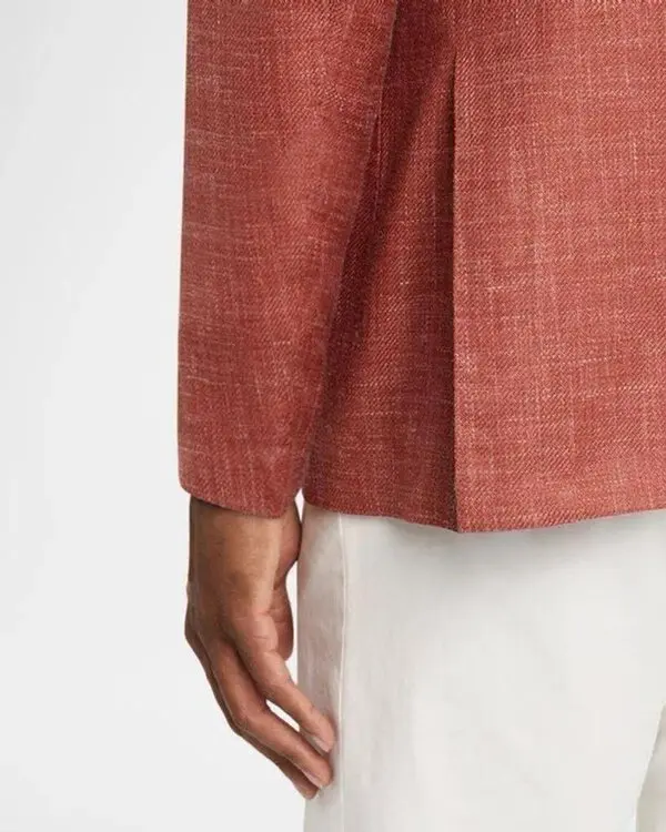 Kiton Tweed Single-breasted Sport Coat
