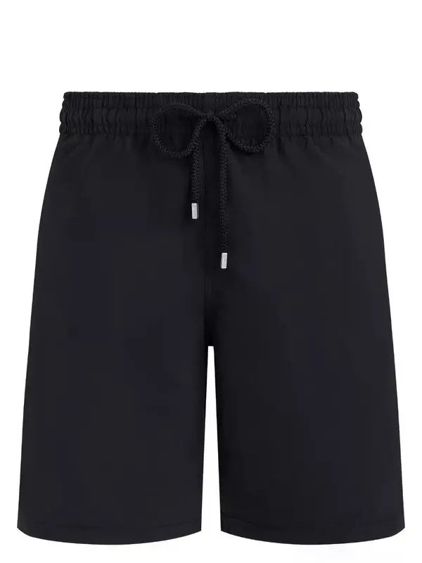 Vilebrequin Logo-patch Swim Shorts - Black