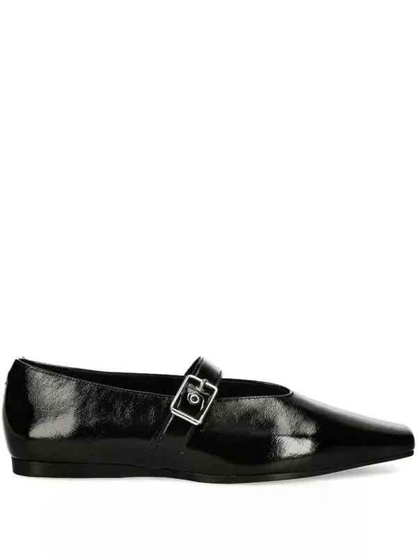 VAGABOND SHOEMAKERS Wioletta Buckle-fastening Ballet Flats - Black