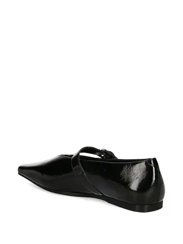 VAGABOND SHOEMAKERS Wioletta Buckle-fastening Ballet Flats - Black